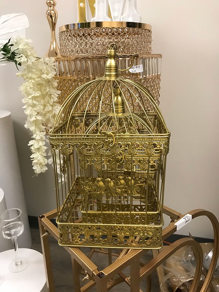 Decorative Bird Cage - Event Decor Supply
